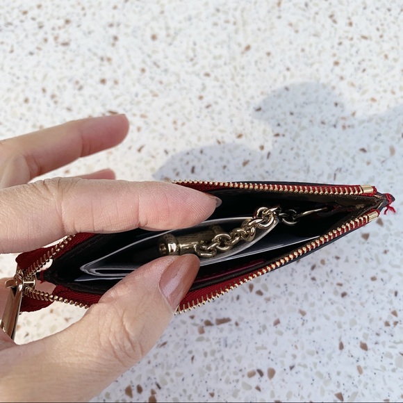 Gucci | Accessories | Nwt Authentic Gucci Leather Heart Gg Key Purse ...